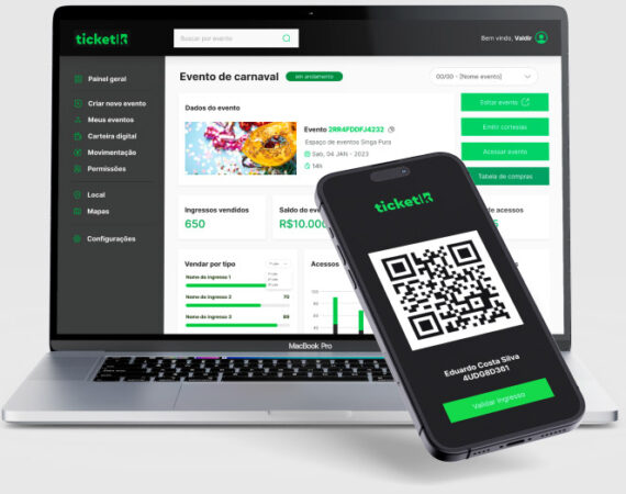 Ticketk home | Plataforma de gestão de eventos e venda de ingressos